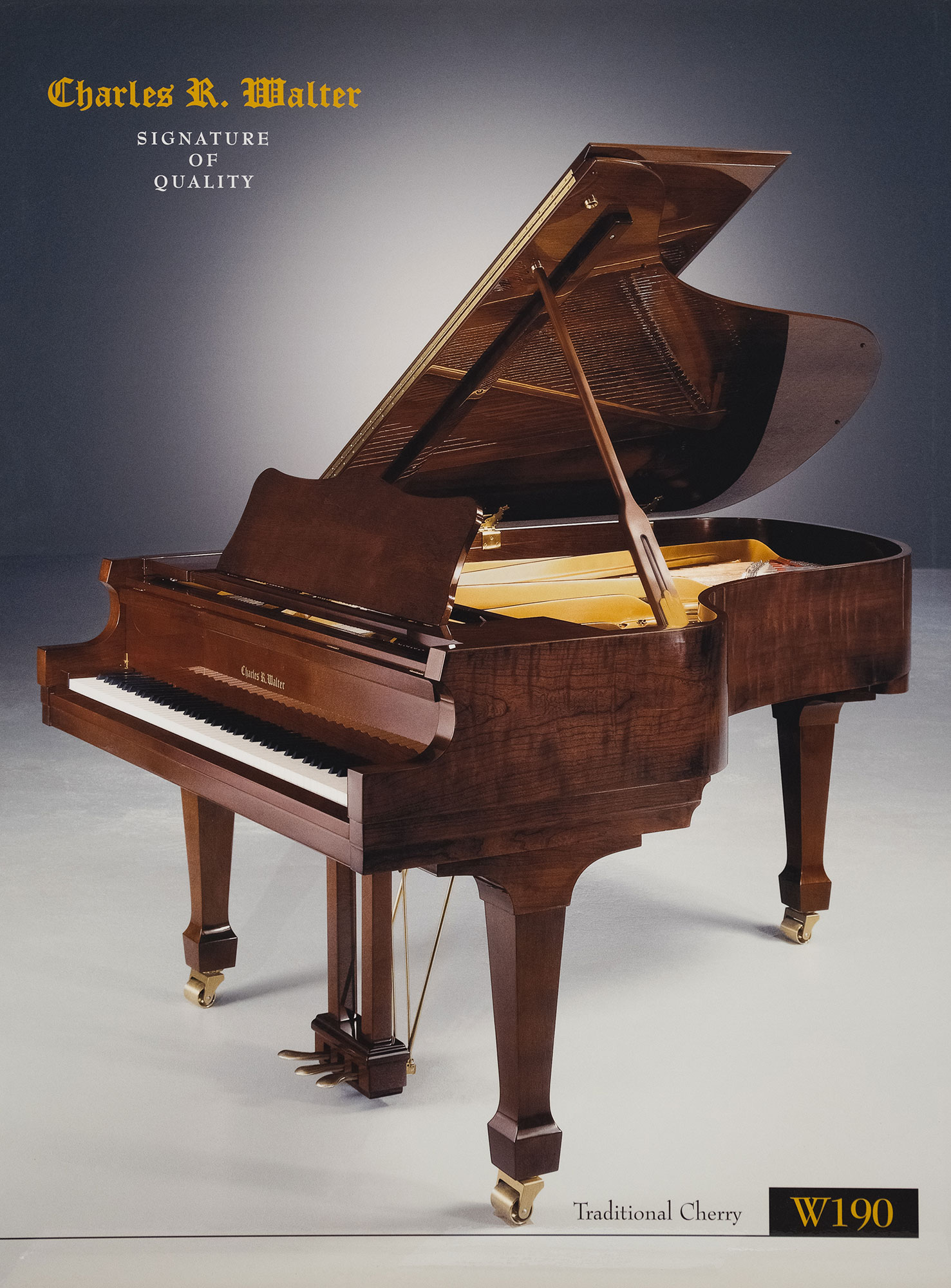 Grand Pianos | Charles R. Walter Piano Company